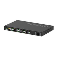 NETGEAR GSM4230P-100AJS M4250-26G4F-PoE+ PoE+対応 (300W) 1Gポート×26 SFPスロッ ...