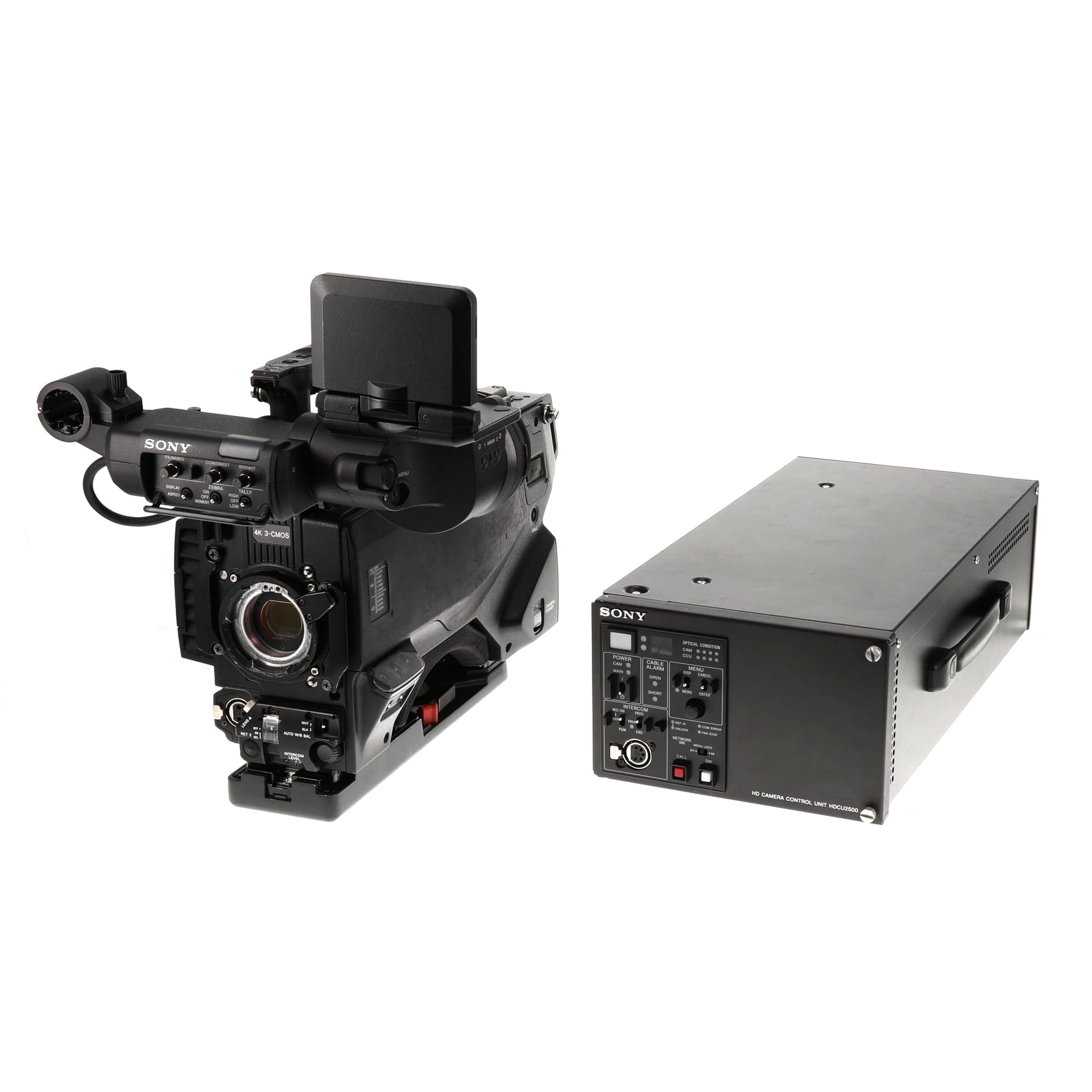 【中古品】SONY HDC-4300/T + HDCU-2500/T + BPU-4000 + RCP-1501 マルチフォーマットポータブ ...